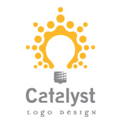 catalyst logo design template
